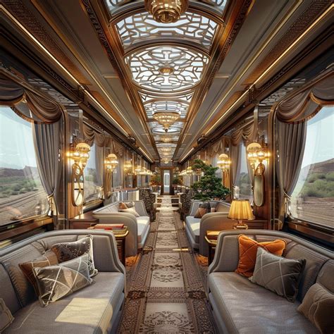 Luxurious Train Interiors Luxury Train Interior With Bedrooms Old