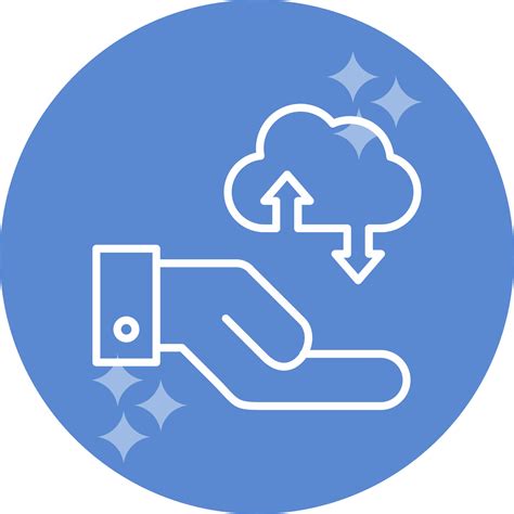 Cloud Data Transfer Vector Icon 38587659 Vector Art At Vecteezy