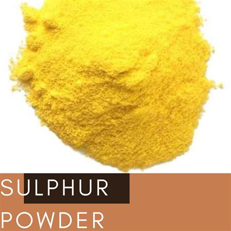 100 Pure And High Quality Sulfur Powder Natural Sulphur Etsy Canada