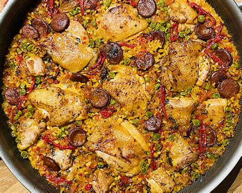 Chicken And Chorizo Paellaour Place