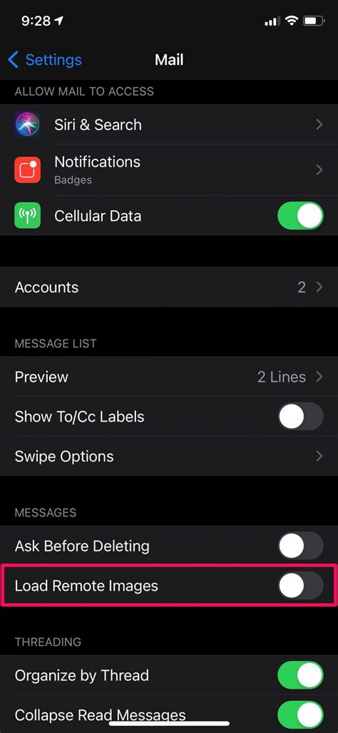 How To Stop Emails From Loading Remote Images In Mail For IPhone IPad Mac