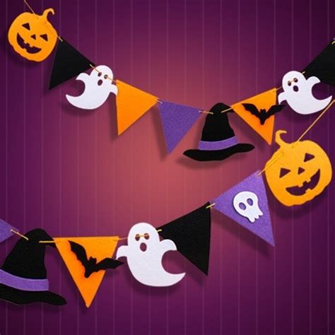 미술샘 할로윈 펠트 가랜드 본글림키즈