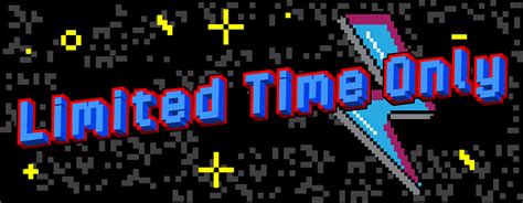 제한된 시간 만 기하학적 그래픽 배경이 있는 픽셀화된 단어입니다 Brand Name Video Game에 대한 스톡 벡터 아트 및 기타 이미지 Brand Name