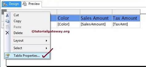 Filtering Data At Tablix Level In Ssrs