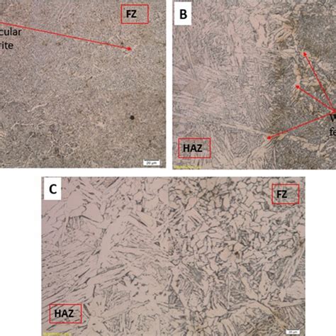 Microstructure Evaluation A Tig Weld B Mig Weld C Tig Mig Weld Download Scientific Diagram