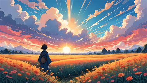 Girl In Flower Field Wallpaperhd Artist Wallpapers4k Wallpapers