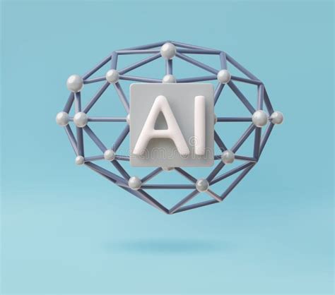 Artificial Intelligence Or Neural Network 3d Vector Illustration Neuronet Or Ai Technology
