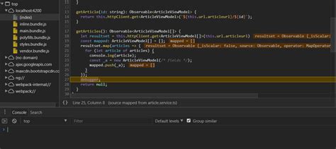 angular client with custom viewmodel stack overflow