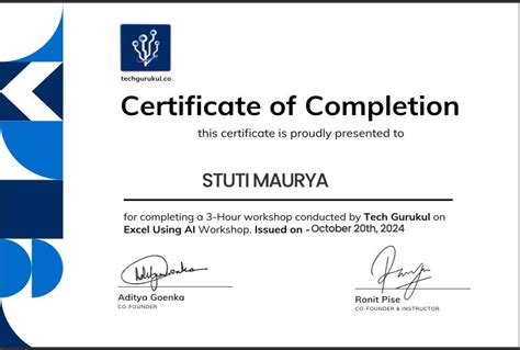stuti maurya on linkedin excel ai professionaldevelopment learning dataanalysis