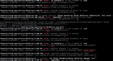 Raspberry Pi How To Install Zxing Cpp C On Raspberrypi Stack