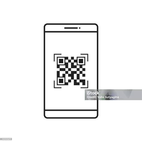 스마트 폰 아이콘에서 Qr 코드 스캔 모바일 앱용 Qrcode 템플릿입니다 프레임 태그 휴대 전화 지불을위한 템플릿 Qr 코드