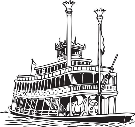 Steamboat Vector Images Over 2 300