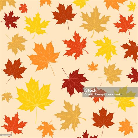 가을 배경 배너 포스터 전단지 판매 나뭇잎 쇼핑 용 또는 프로모션 포스터 프레임 전단지 또는 웹 배너로 장식 된 배경 노란색 배경에서 격리됩니다 가을 단풍에 대한 스톡 벡터