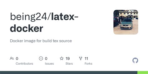 Github Being24latex Docker Docker Image For Build Tex Source