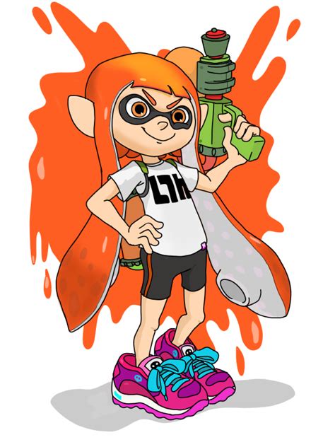 Splatoon Inkling Girl By Spongedudecoolpants On Deviantart