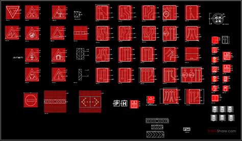 47 Road Traffic Signs Blocks Autocad File Dwg 1 Free Cad Blocks Download Dwg Models For