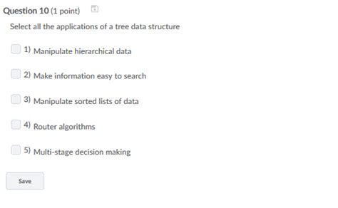 Solved Question 6 1 Point The Maximum Number Of Binary