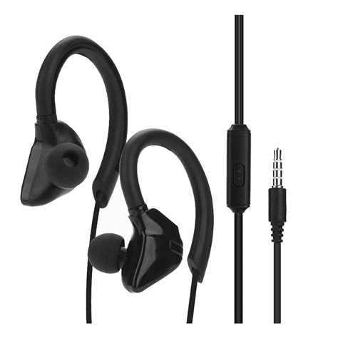 Yammee Sports Wired Earbuds With Volume Control Over Ear Headphones For