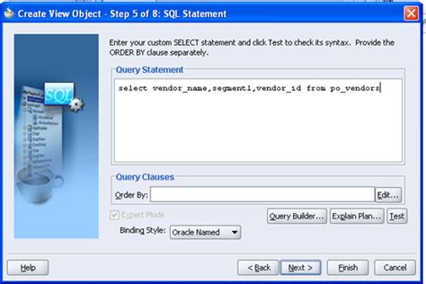 oracle application s blog creating lov in oaf page