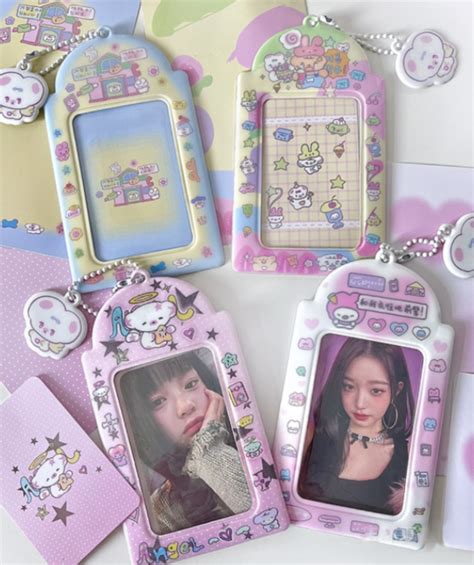 당일출고 포카홀더2종세트 포토카드홀더 카드 케이스 최애 사진 아이돌 덕질 키링 에이블리