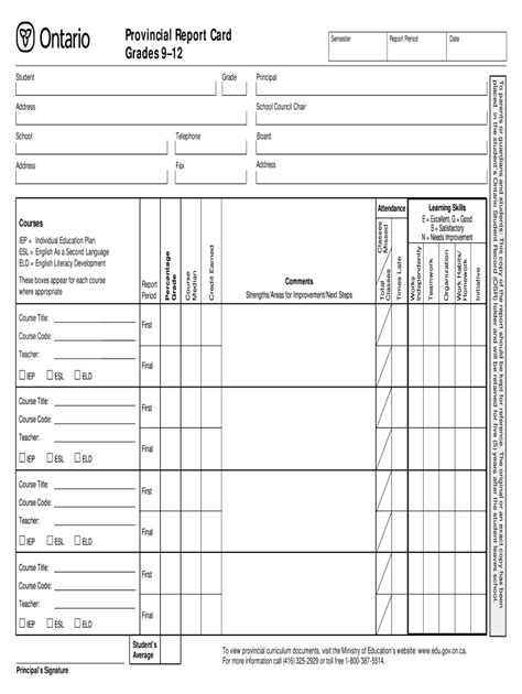 Report Card Template Pdf Cardtemplate My Id