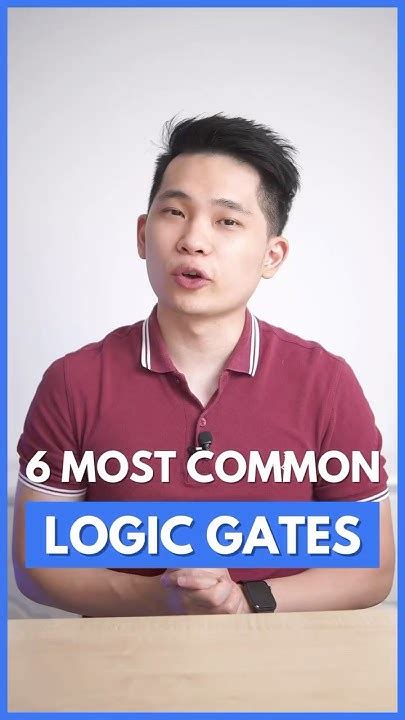 6 Logic Gates You Need To Know Shorts Logicgates Alevel