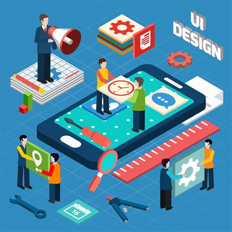 User Interface Design Concept Symbols Layout 466251 Vector Art At Vecteezy