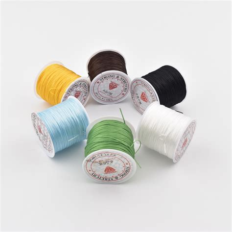 Badu Bg 0 5 Mm 60 M цветно въже за гривна еластична нишка устойчива