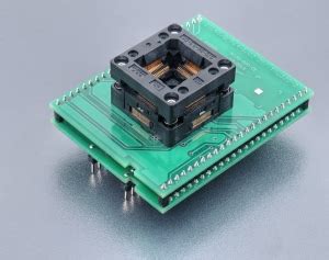 DIL QFP ZIF TMS Programming Programmer Adapter Socket