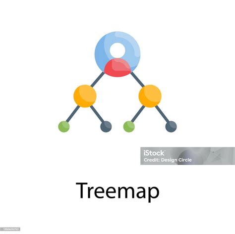 트리맵 벡터 플랫 아이콘 디자인 일러스트레이션입니다 흰색 배경 Eps 10 파일에 웹 분석 기호 개념에 대한 스톡 벡터 아트 및 기타 이미지 Istock