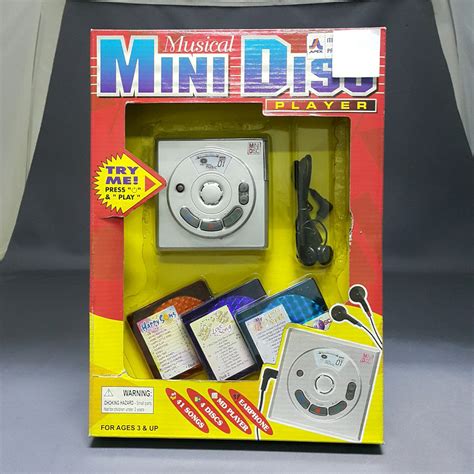 Musical Mini Disc Player Toys Apex Imports
