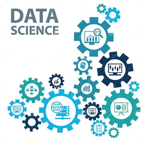 Data Science Banner Web Icon For Computer Science And Insight Stock Vector Illustration Of
