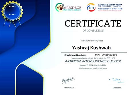 Yashraj Kushwah On Linkedin Ai Fitt Iitd Artificialintelligence