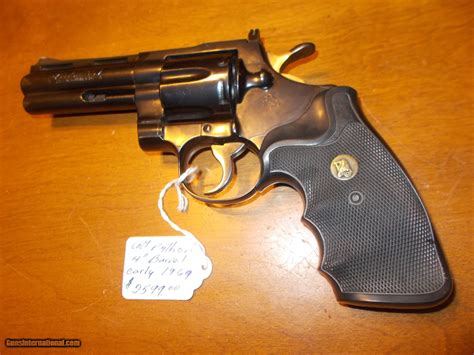 Colt Python 4 Barrel Early 1969