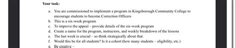 Solved Your Taska ﻿you Are Commissioned To Implement A