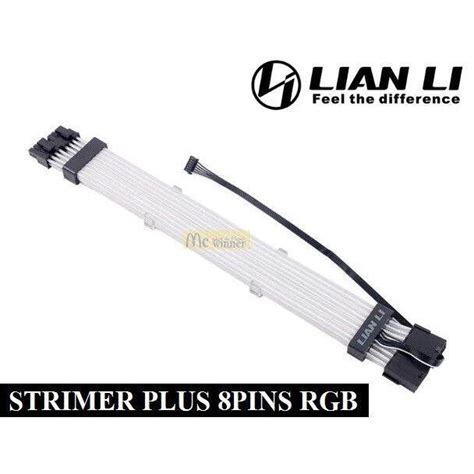 ถูกที่สุด Sleeved Cale สายถัก Lian Li Strimer Plus 8pins Rgb รับ