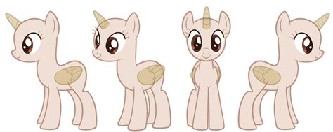 Mlp Ref Sheet Base By Sgtscrimblo On Deviantart