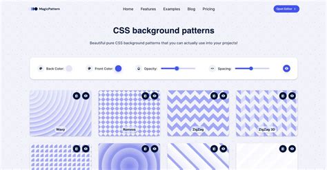 I Made A Simple Tool To Create Beautiful CSS Backgrounds For Free Css
