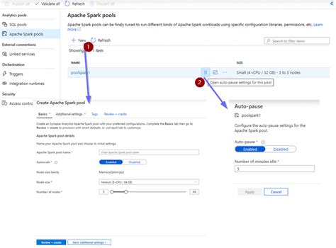 Manage Hub Spark Pools David Alzamendi