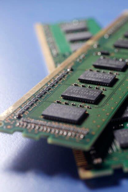 Premium Photo Close Up Of Random Access Memory On Table