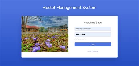 Github Nipun Thiwankalaravelhostelmanagementsystem