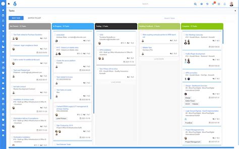 Feature Task Management Six Erp