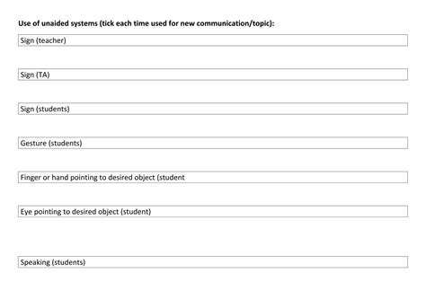 Aac Observation Schedule Class Draft 4 Doc Aac Observation Schedule Class Draft 4 Doc