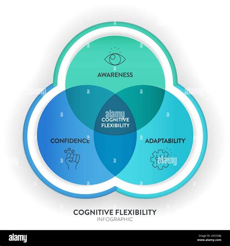 Cognitive Flexibility Framework Diagram Chart Infographic With Icon Vector For Banner