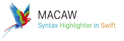 GitHub Kuyawa Macaw Macaw Syntax Highlighter In Swift