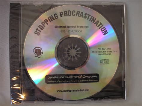 Stopping Procrastination Subliminals That Work