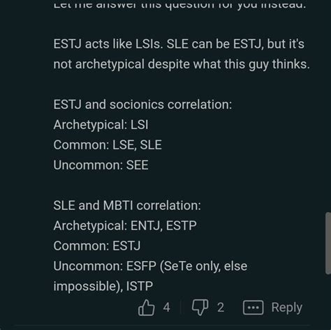 Iee See Relationship R Socionics