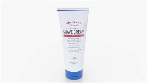 면도 크림 튜브 3d 모델 24 3ds Blend C4d Fbx Max Ma Lxo Obj Free3d