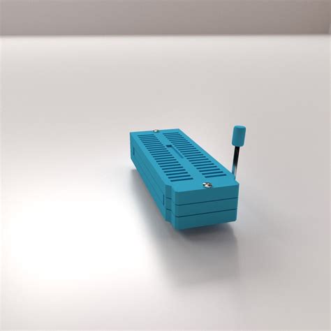 Zif Socket 3d Model 15 Blend Dae Fbx Obj Free3d