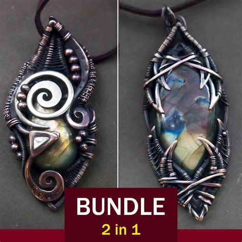 Complex Heady Wire Wrapping Tutorials Bundle Artarina